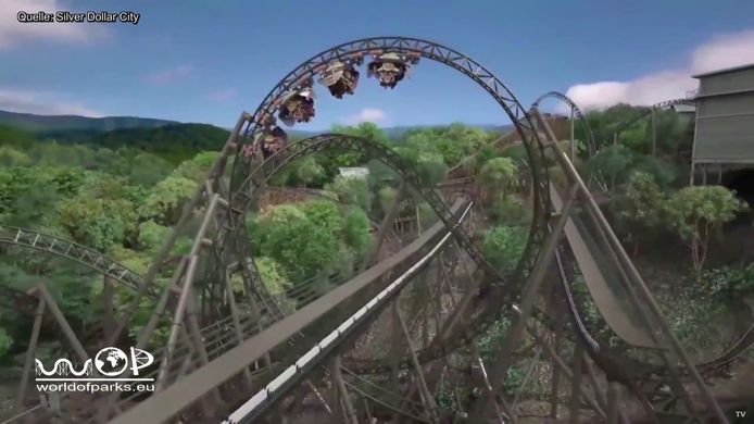 Eerste beelden van spectaculairste rollercoaster van Europa: attractie ...