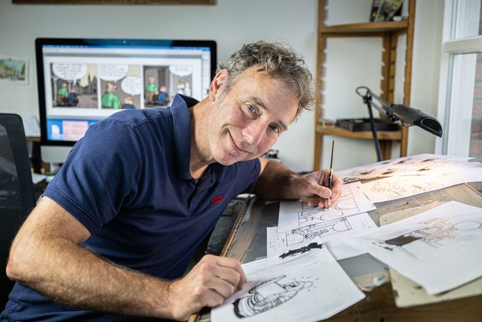 Dirkjan-tekenaar: ‘Die Vietnamese loempiaverkoper in de strip kon echt niet meer’ | Show ...