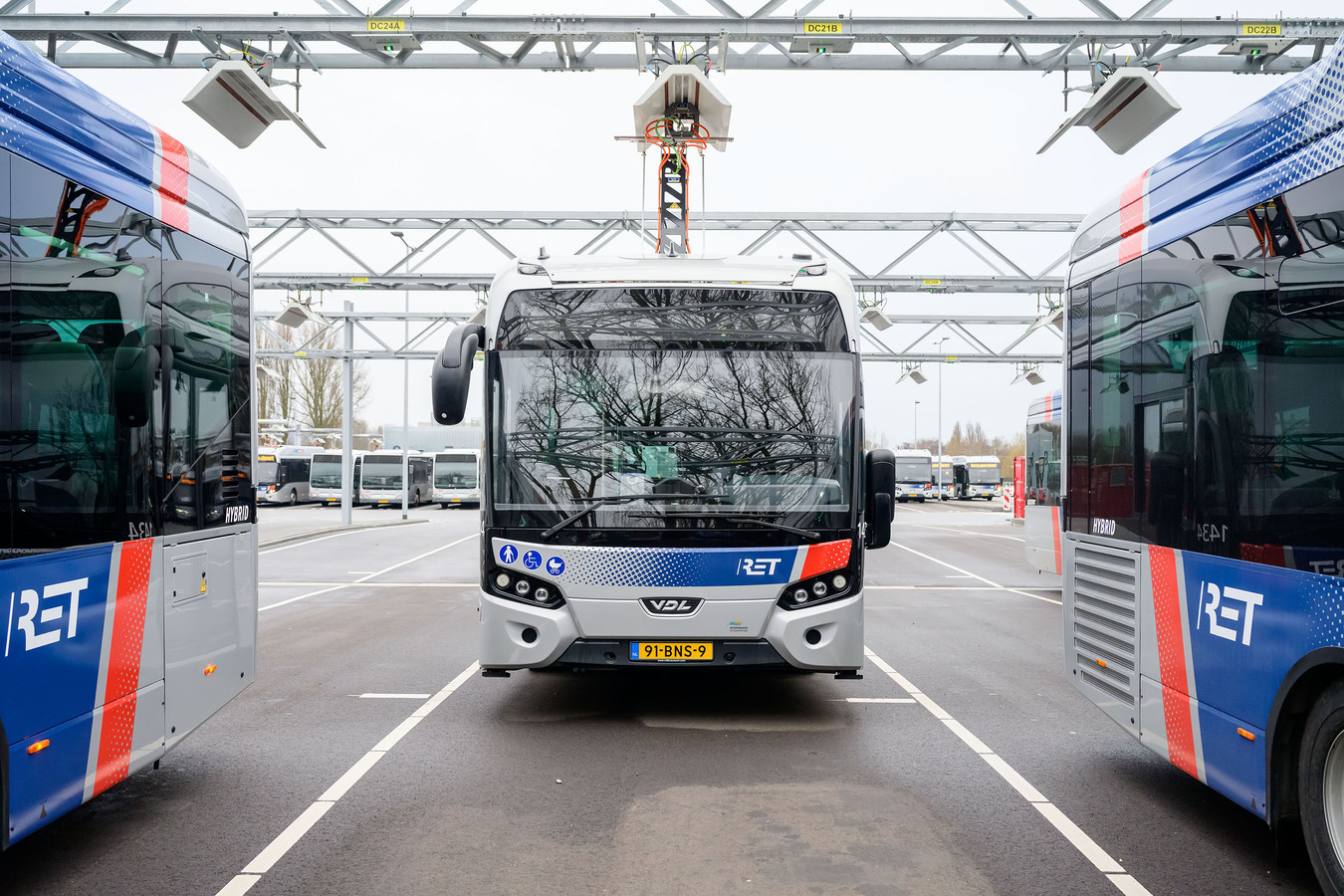 Meer elektrische bussen in Rotterdam, Schiedam en Maassluis | Foto | AD.nl