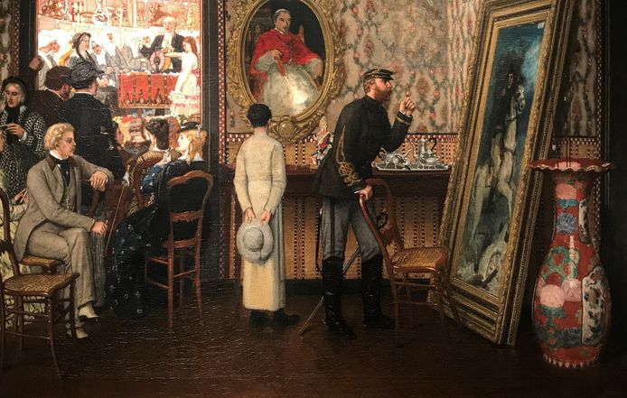 Yper Museum koopt met Le Destin opnieuw schilderij van Louis Delbeke ...