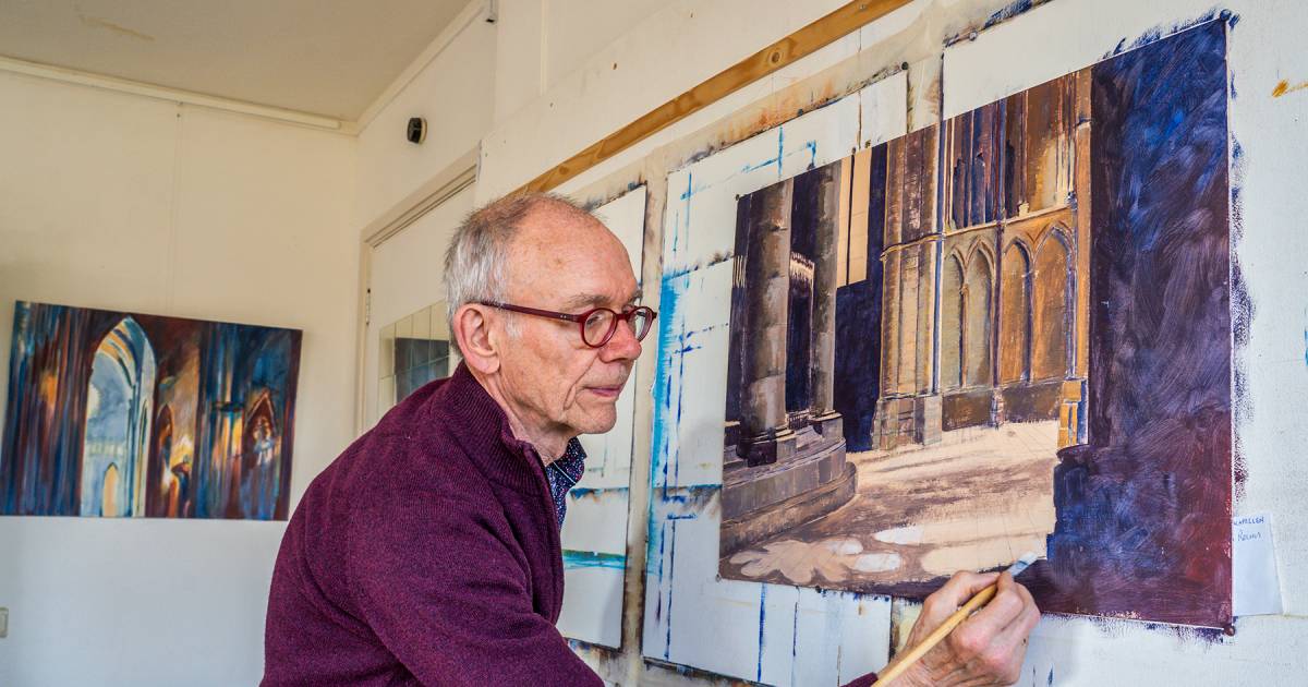 Kunstenaar Nico van Steyn legt de schoonheid van kathedralen vast: ‘Een ...