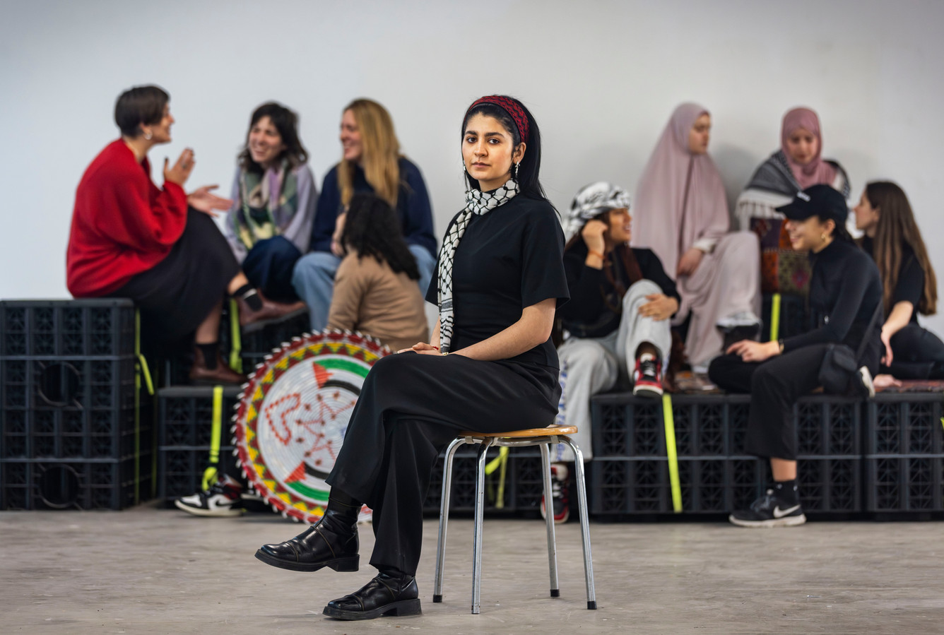 Palestijnse Fatima voelt zich hier nu thuis: ‘Haagse Markt is net alsof ...