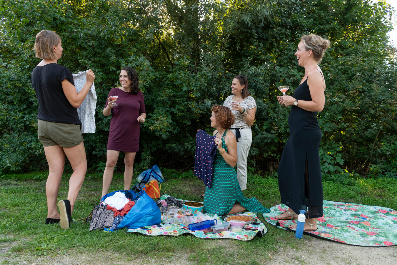 Er gaat een blauwe ruiltas door Goirle: ‘Nooit gedacht, maar ik kan ...