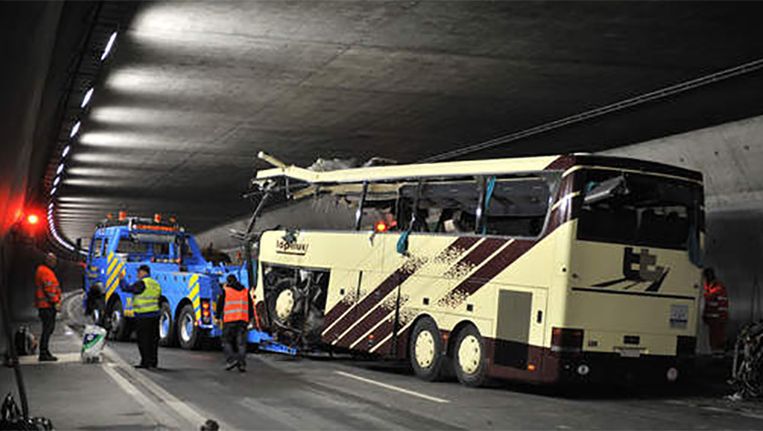 "Busramp Sierre te wijten aan wanhoopsdaad van chauffeur" | De Morgen