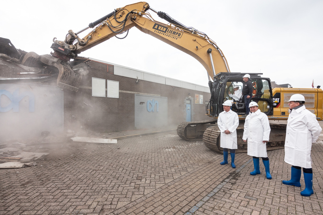 Appie in Vught nu echt plat, ondanks jarenlang verzet | Foto ...