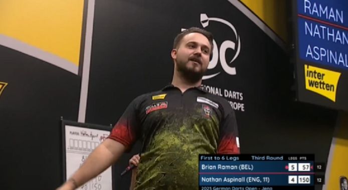KIJK. Brian Raman stunt in Duitsland tegen nummers 5 en 6, maar ...
