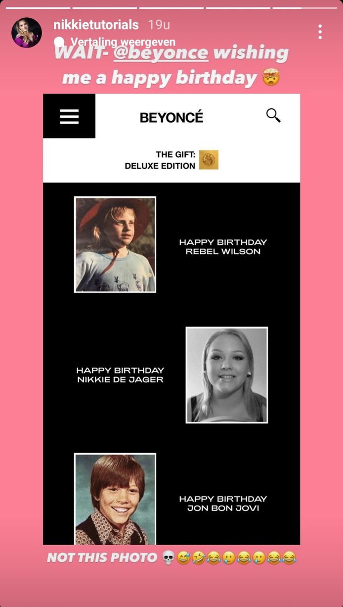 Rachel test positief op verjaardag en Nikkie krijgt felicitaties van ...