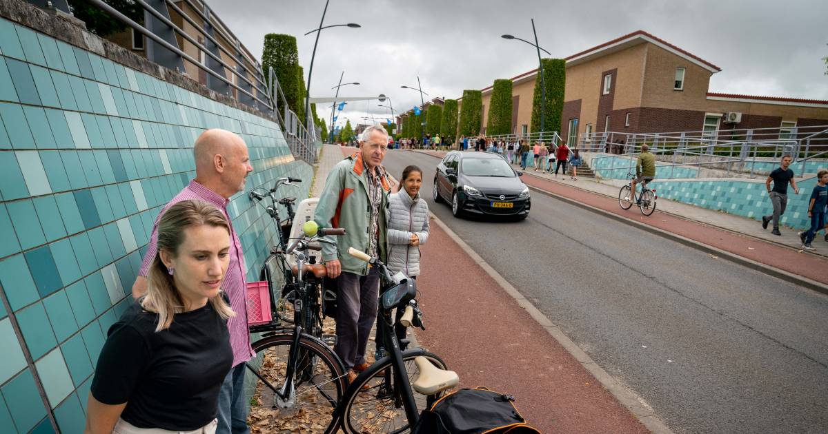 Fietsersbond pleit voor afsluiting tunnel de Dauw in Elst voor autoverkeer: ‘Echt gevaarlijk ...
