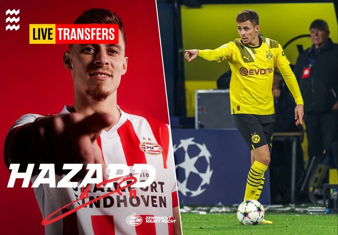 Thorgan Hazard half jaar naar PSV: op zoek naar speelminuten en ...