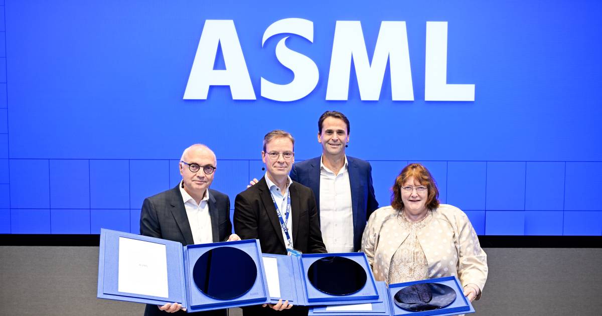 ASML zet sein op groen voor nieuwe machine: klanten kunnen in Veldhovens lab chipproductie ...