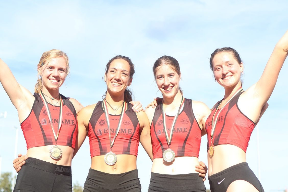 Vrouwen ASVO Belgisch kampioen 4x400m | Foto | hln.be