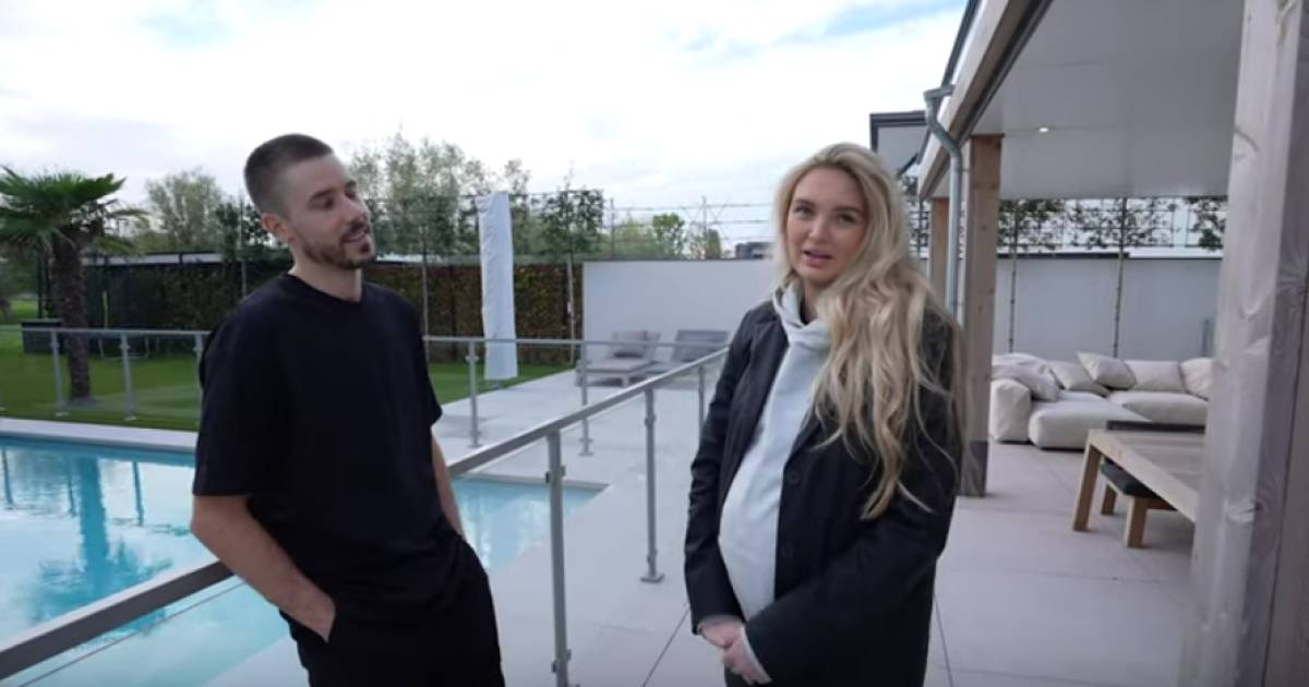 Topmodel Romee showt hoogzwanger haar droomvilla op Youtube: ‘Maar we ...