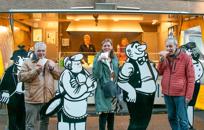 Gratis wafelenbak aan bib als afsluiter van Marc Sleenjaar | Sint ...