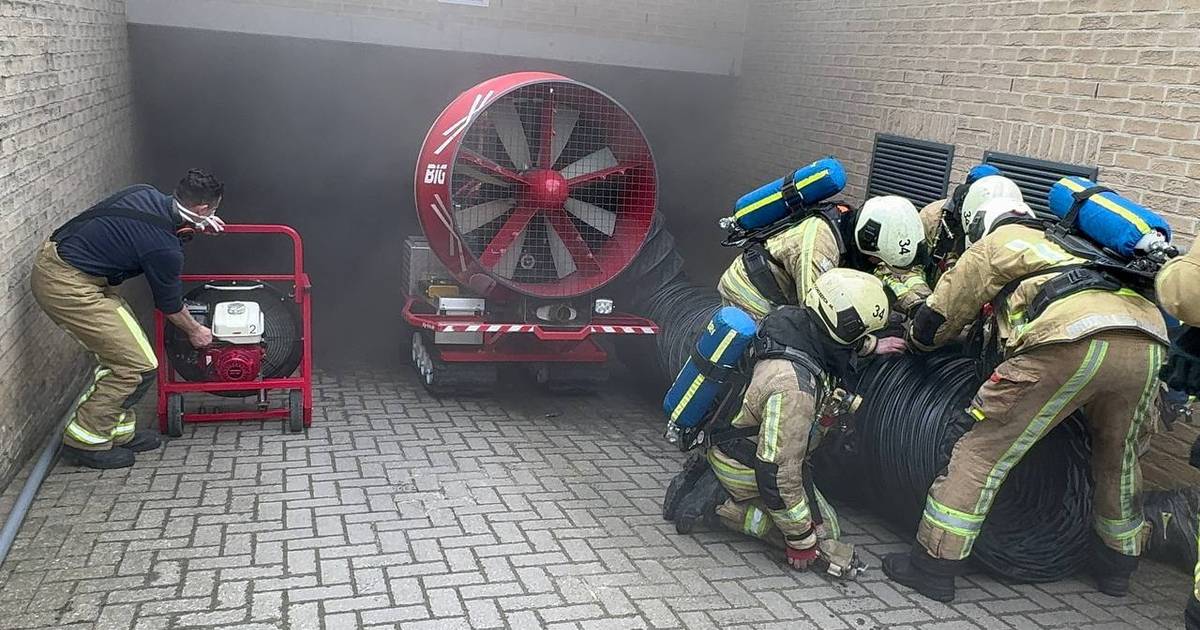 Brusselse brandweer urenlang in de weer met brand in ondergrondse ...
