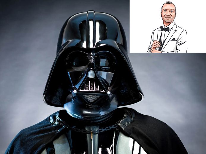 Darth Vader een enge schurk? Ik geef hem liever een knuffel en een kop ...