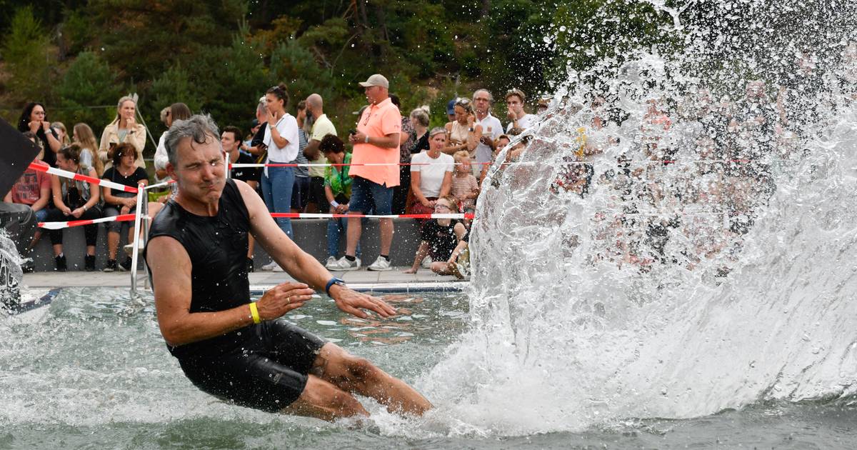 Afgepeigerd naar de eindstreep van de Yu Man Race in Nijverdal ...