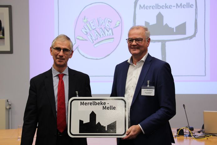 Nieuwe fusiegemeente Melle en Merelbeke heet vanaf 1 januari 2025 ...