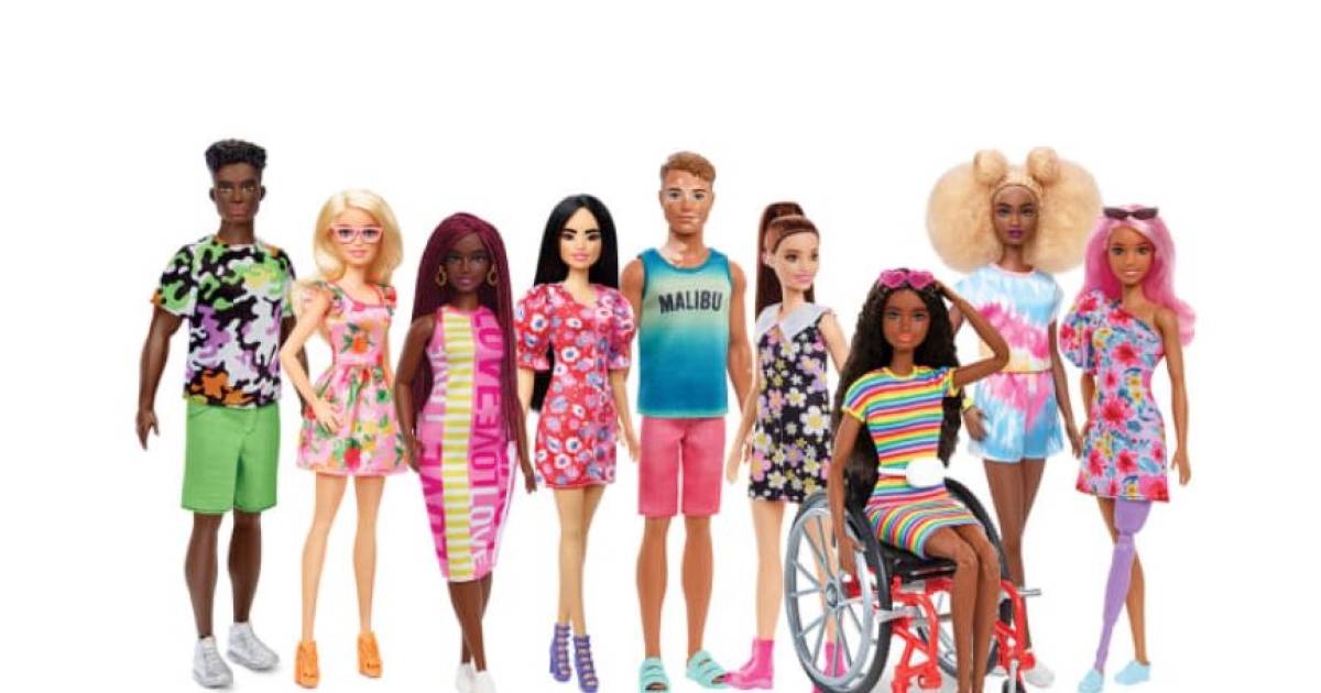 De nieuwste Barbies hebben gehoorapparaat, een prothese en zijn kleiner ...