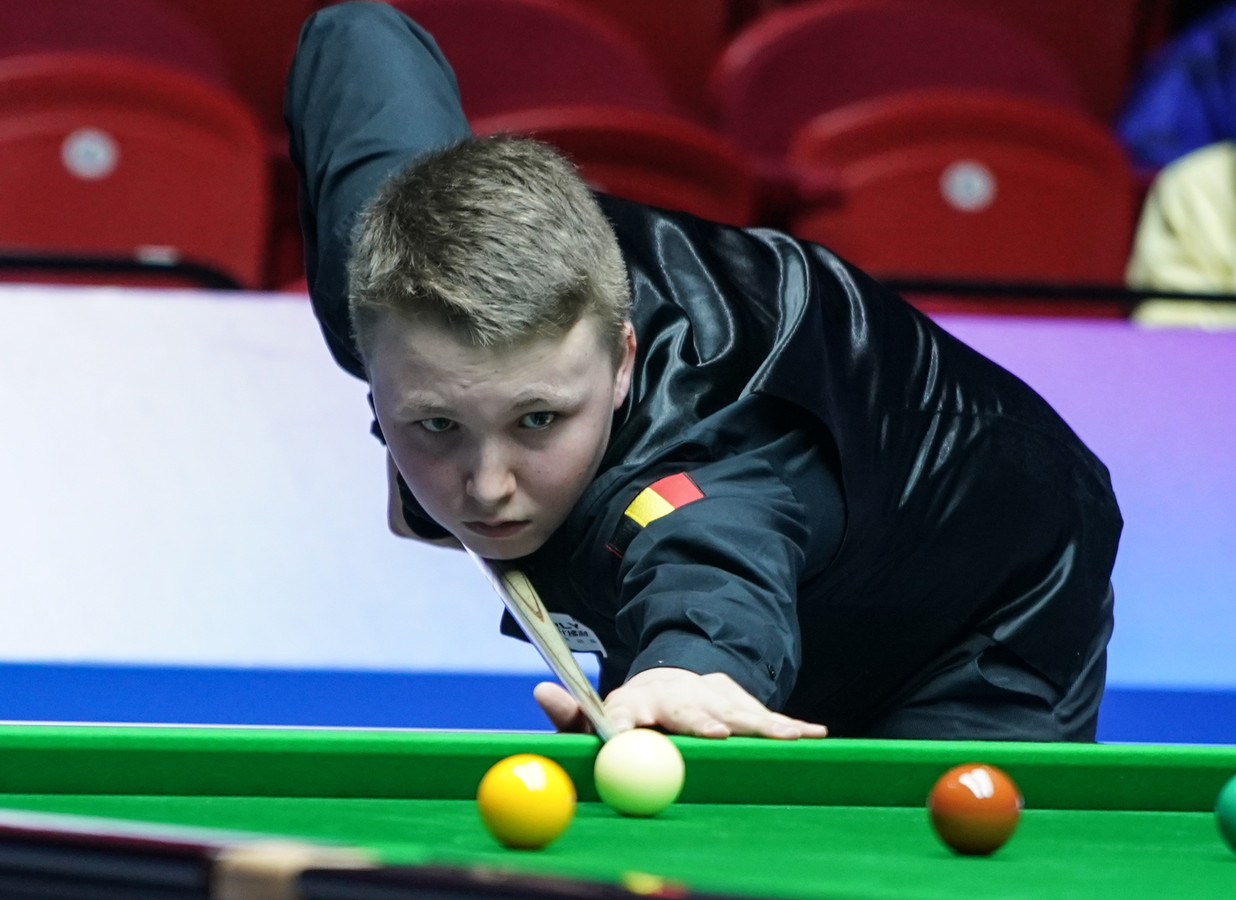 Kan Belgisch snookertalent Ben Mertens (16) weer stunten in WK ...