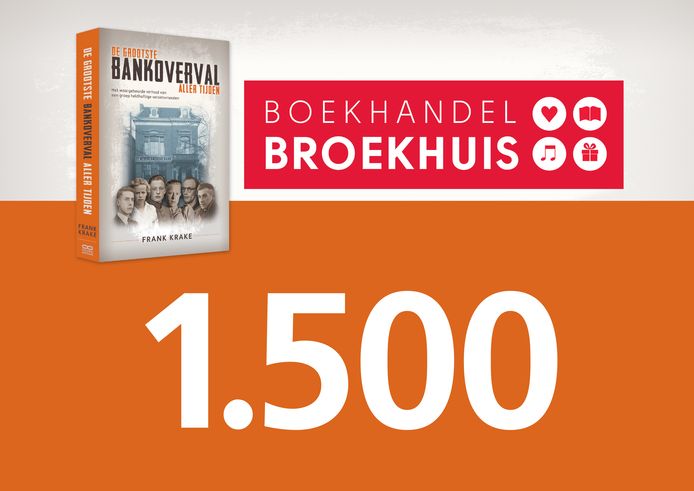Boekhandel Broekhuis geeft 1500ste boek aan kleindochter ‘grootste bankovervaller’ | Almelo ...