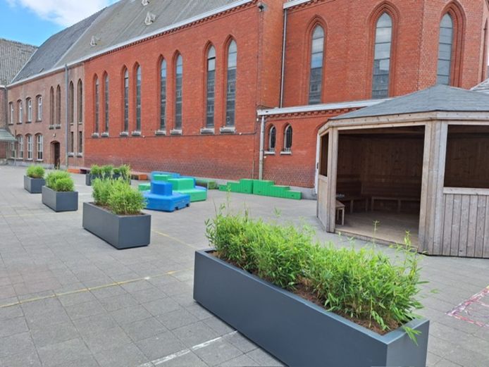 Nieuwe plantenbakken voor basisschool PIT dankzij Leo Club | Pittem ...