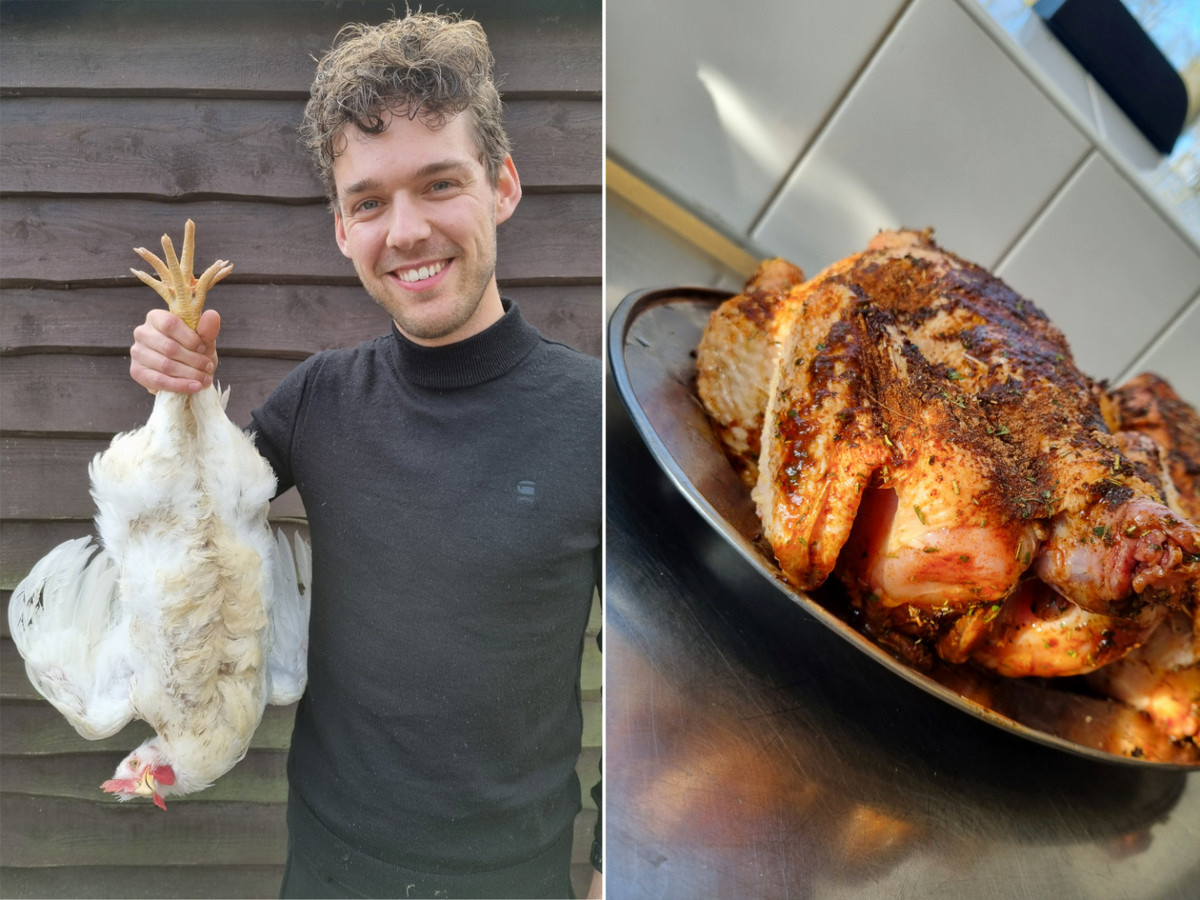 Kip eten bij dit restaurant? Alleen als je ’m zelf eerst helpt slachten ...