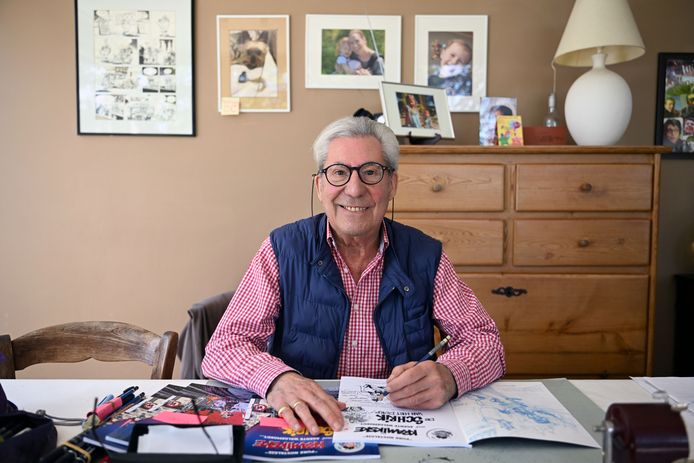 Striptekenaar Jean-Pol viert 80ste verjaardag met uniek item voor ...