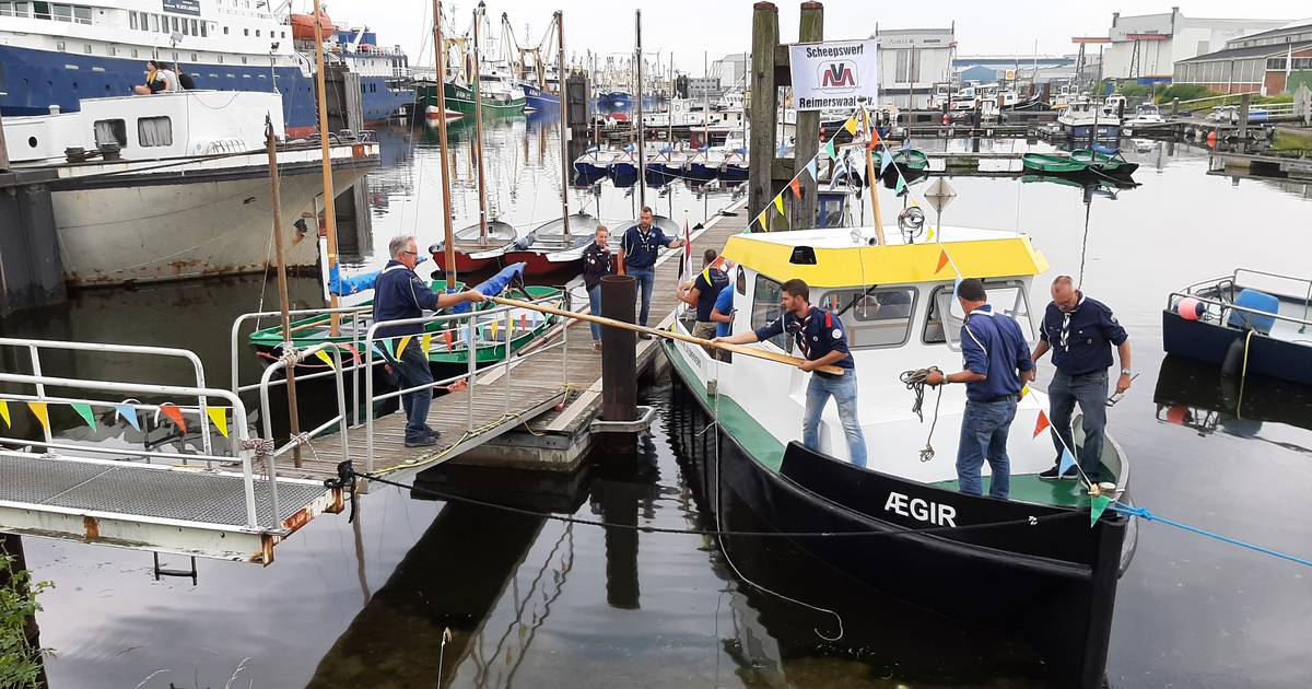 Scouts bouwen zelf hun nieuwe sleepboot: behouden vaart voor de Aegir ...