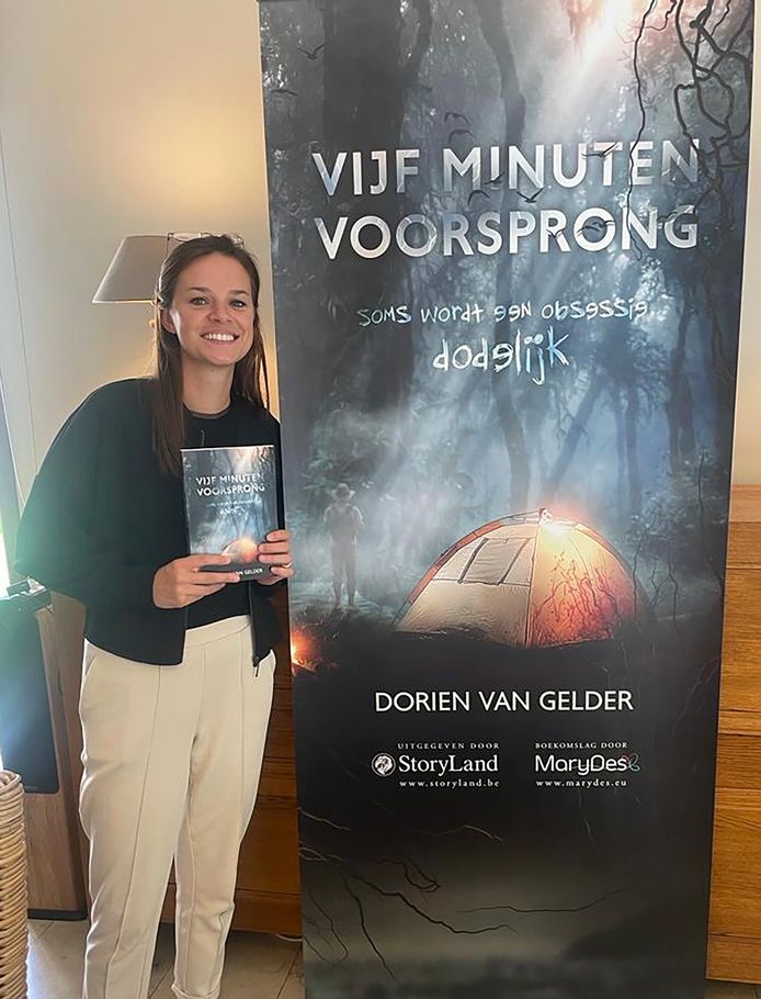 Dorien (27) brengt haar eerste thriller uit: “Ik hoop in de voetsporen van mijn opa te kunnen ...