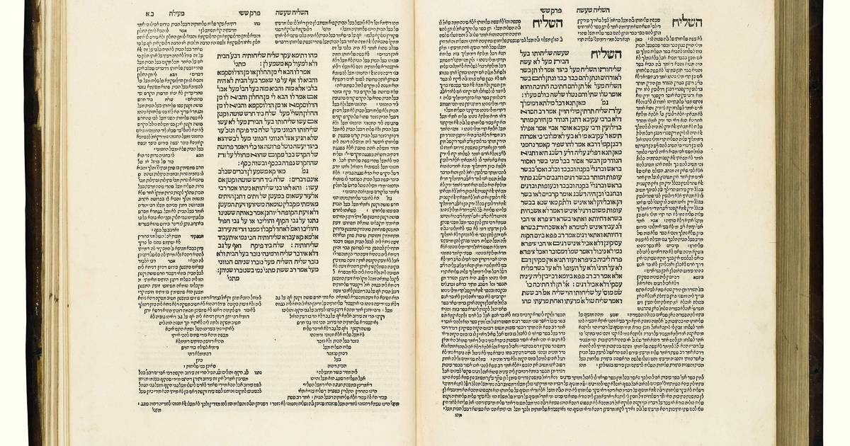 Talmoed uit 16de eeuw voor recordbedrag van 9,3 miljoen euro onder de ...