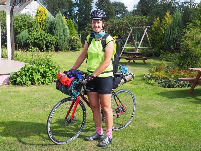 Lydia Timmermans uit Arnhem is Nederlands kampioen fietskoerier ...