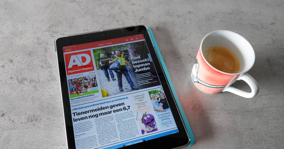 Digitale krant AD na storing weer beschikbaar | Home | AD.nl