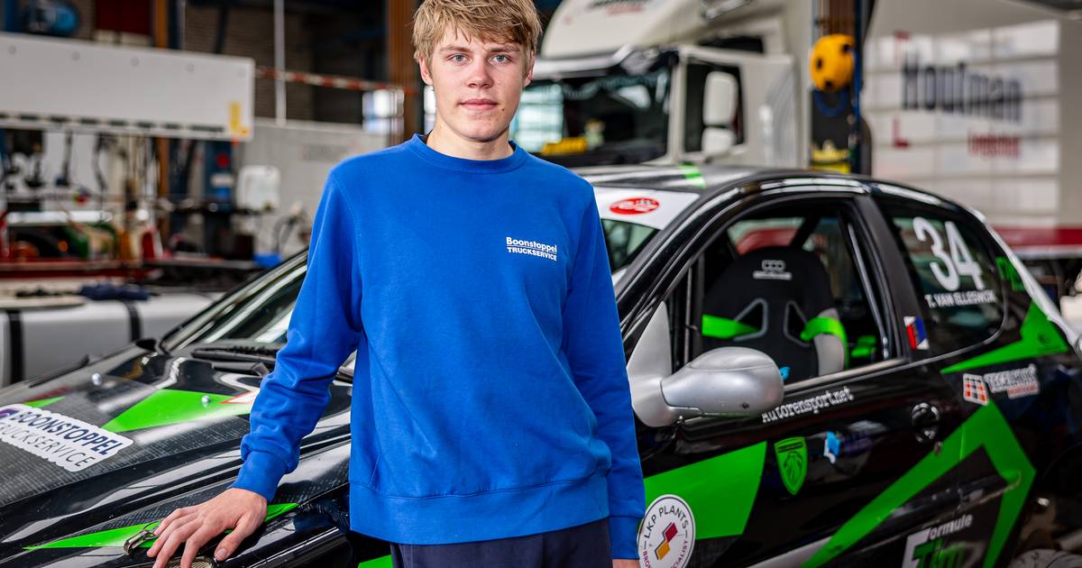 Tim is pas 15, maar hij racet nu al tegen volwassenen: ‘Uiteindelijk is ...