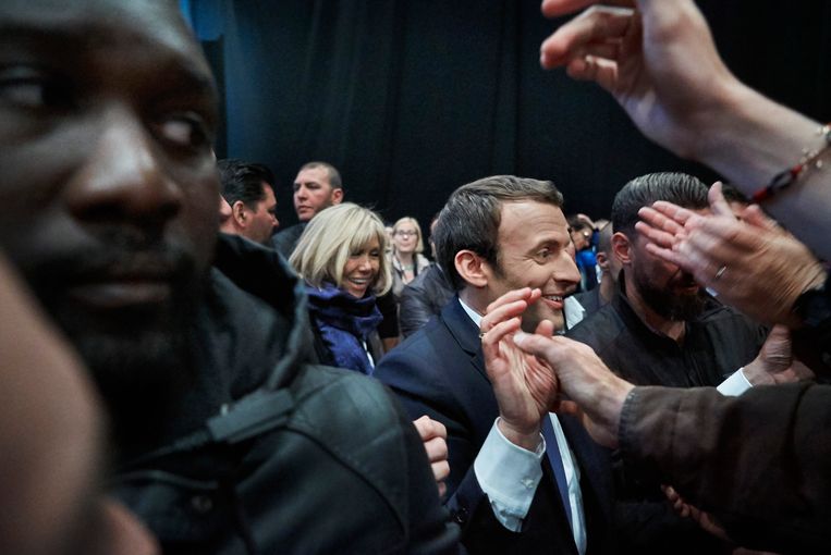 Emmanuel Macron Een Rockster Voor Het Elysée De Morgen