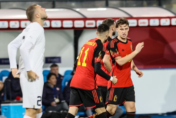 Experimentele Rode Duivels hebben genoeg aan snelle goal van Carrasco ...