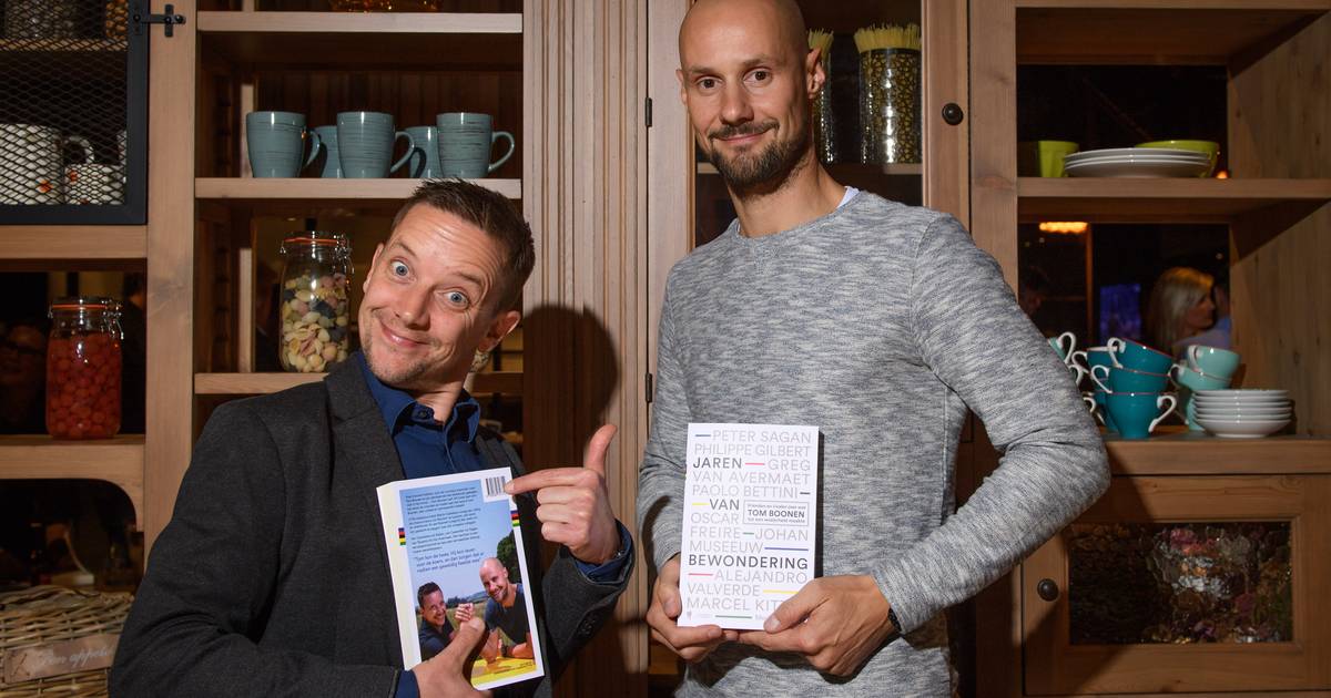 Tom Boonen stelt boek 'Jaren van Bewondering' voor én onthult dat hij ...