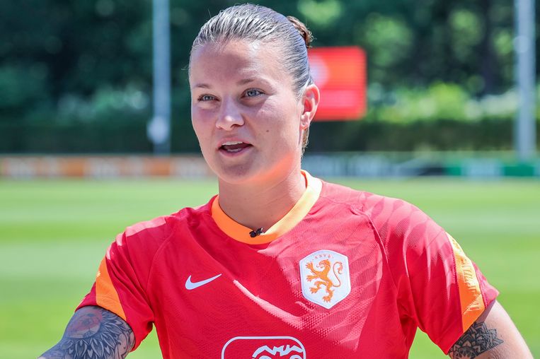 Sherida Spitse speelt deze week haar 200ste interland. ‘Misschien kan ...