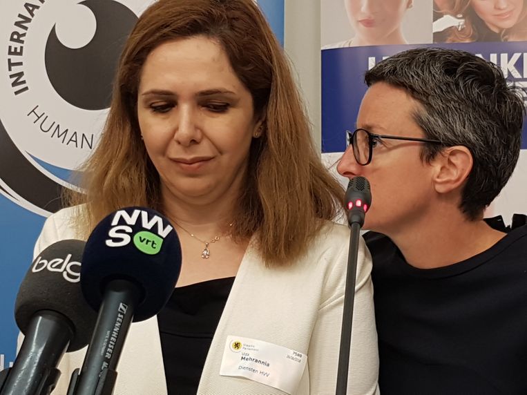 Vrouw van ter dood veroordeelde VUB-gastprof pleit in Brussel voor ... Vrouw van ter dood veroordeelde VUB-gastprof pleit in Brussel voor ...