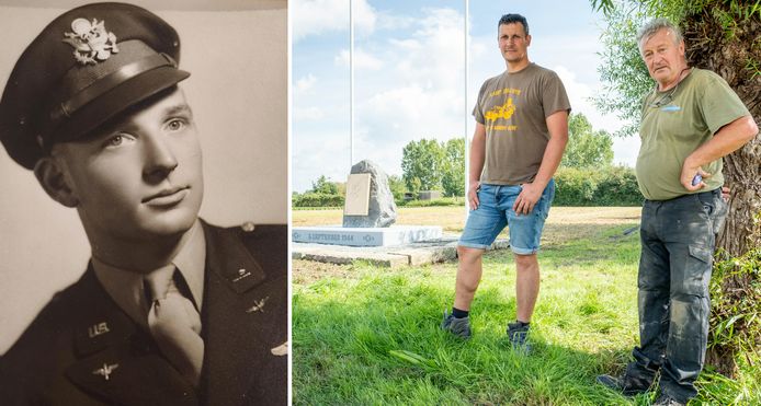 Kamp44 onthult monument ter ere van gecrashte oorlogspiloot Alfred ...