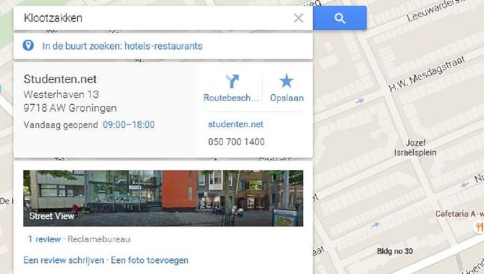Scheldwoorden gekoppeld aan bedrijven in Google Maps | Economie | AD.nl