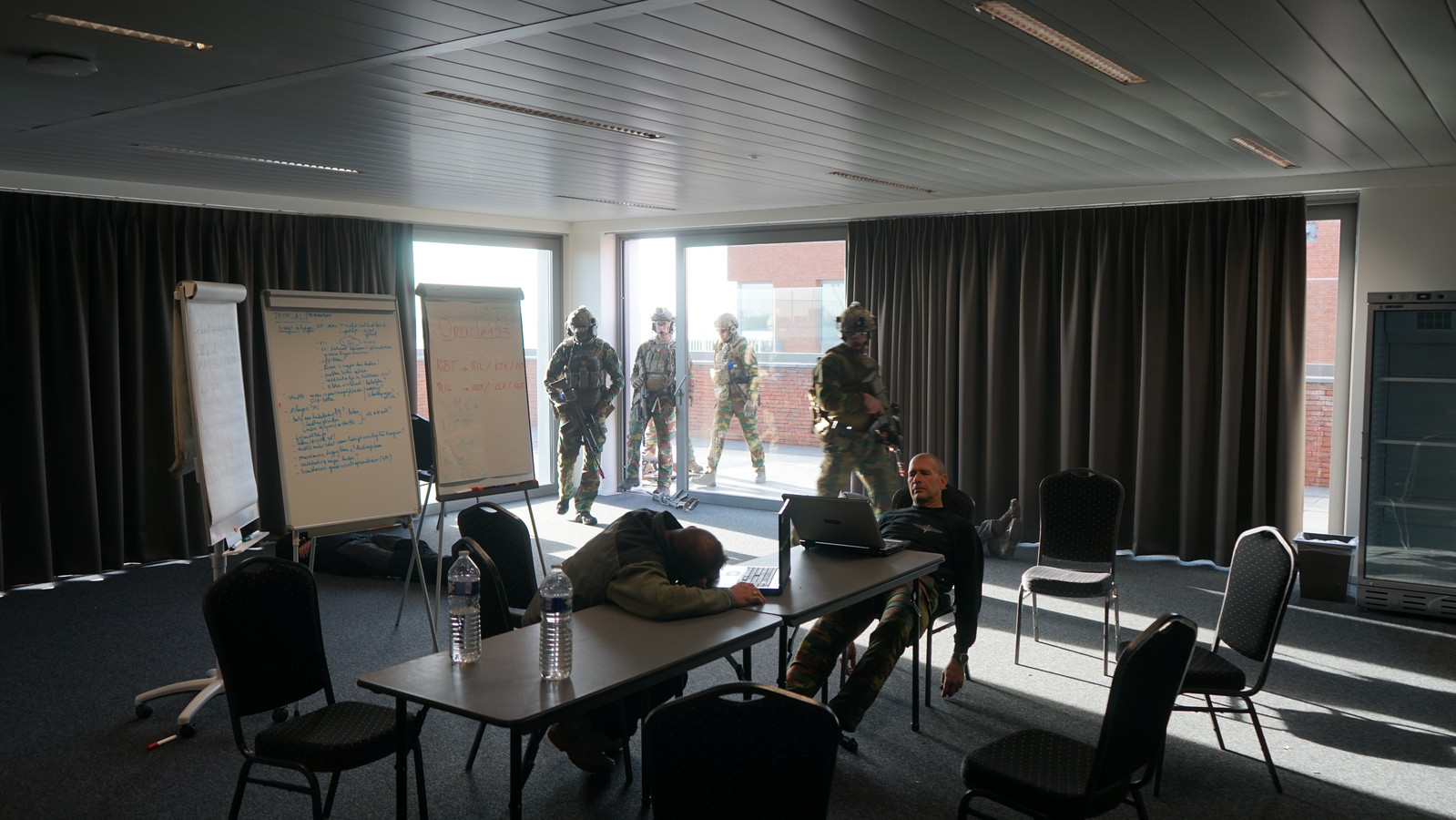 Para’s bestormen Burcht Singelberg van Katoen Natie: “Altijd beter om ...