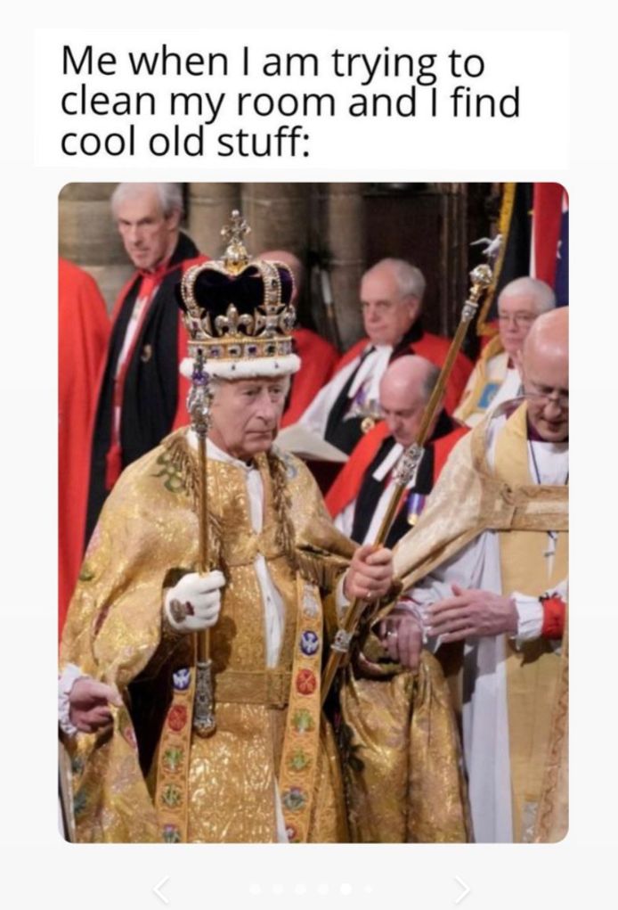 De ‘vermomming’ van Meghan Markle en de outfit van koning Charles: dit zijn de grappigste memes ...