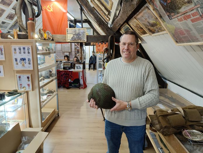 Bert opent met eigen collectie oorlogsmuseum in Wiekevorst: “Smaak te ...