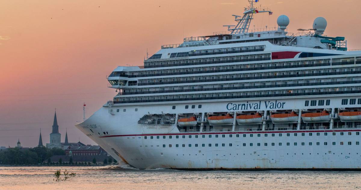 Van boord gevallen passagier cruiseschip na bijna dag uit zee gered ...