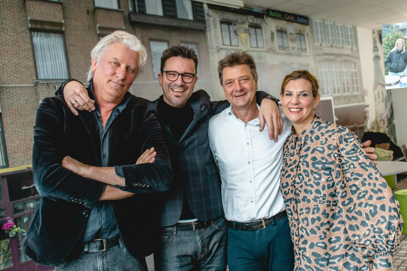 PXL-studenten verzinnen unieke ‘ontbreekwoorden’ met Rick de Leeuw | Foto | hln.be