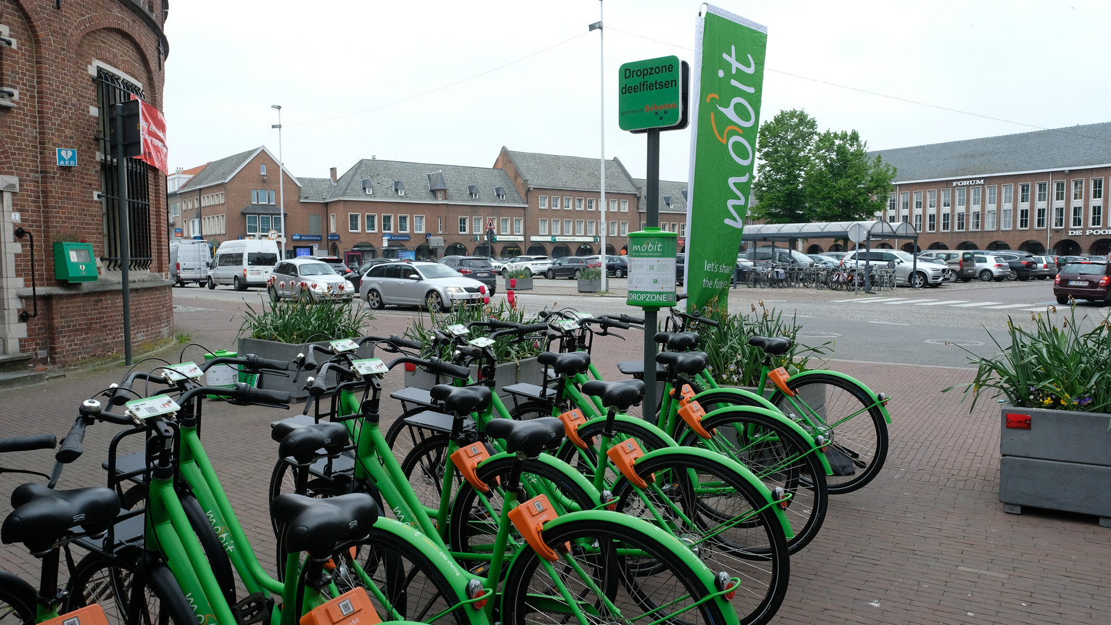 Binnenkort ook deelfietsen en deelauto’s in Kuurne? | Foto | hln.be