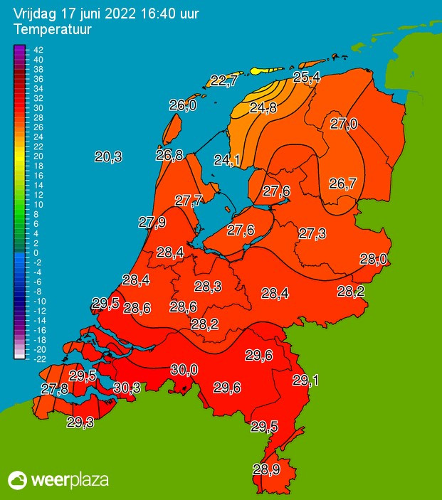 Tropisch warm: in heel Brabant ruim 30 graden bereikt, morgen code geel ... Tropisch warm: in heel Brabant ruim 30 graden bereikt, morgen code geel ...