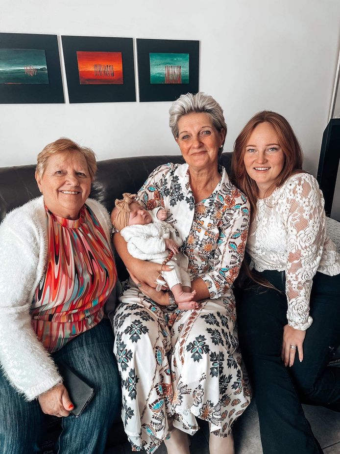 Familie Leybaert trots op eerste viergeslacht | Dendermonde | hln.be