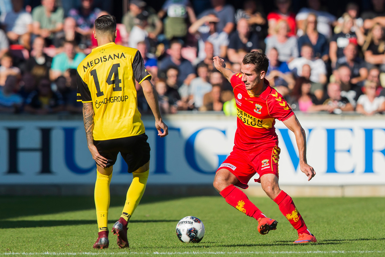 GA Eagles legt Roda JC in de slotfase op de pijnbank | Foto | destentor.nl