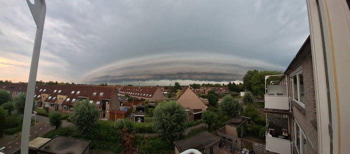 Dit zijn de mooiste foto's van het noodweer in Nissewaard (stuur ook uw ...
